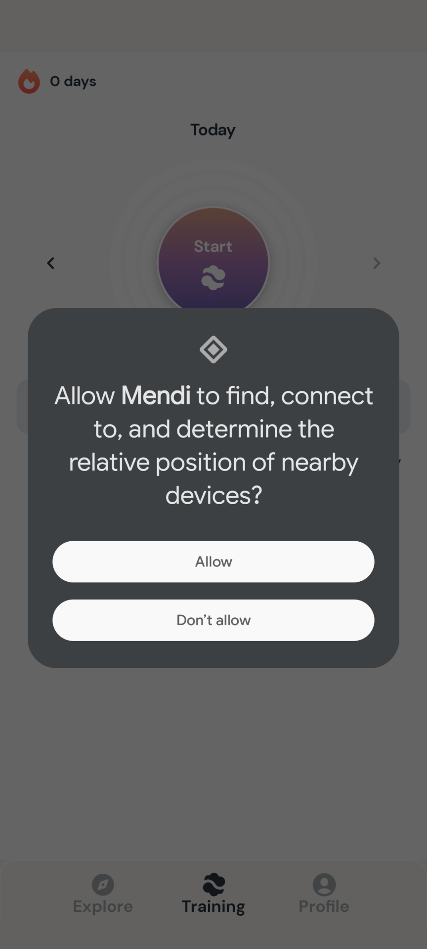 Mendi App Walkthrough: Your First Training Journey – Mendi: Help